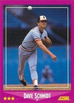 Amazon.com: 1988 Score Baseball Card #103 Dave Schmidt : Collectibles ...