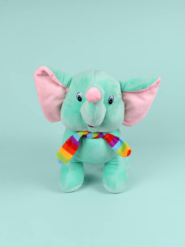 Buy Dukiekooky Super Cute & Adorable Elephant Soft/Plush Toy (Green(d ...