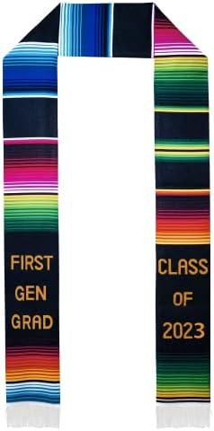 Amazon.com: Kwabla's Mexican Graduation Sash - Sarape First Generation ...
