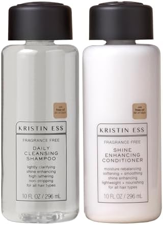 Amazon.com : Kristin Ess Hair Fragrance Free Shampoo and Conditioner ...