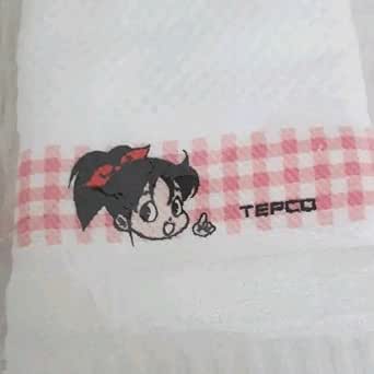 Amazon.co.jp: TEPCO Tokyo Electric Power Denko-chan Face Towel : Home ...