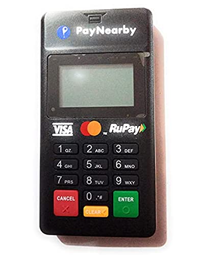 MODA HOUSE Micro ATM Card Swiping Machine (Black) - Wireless ...
