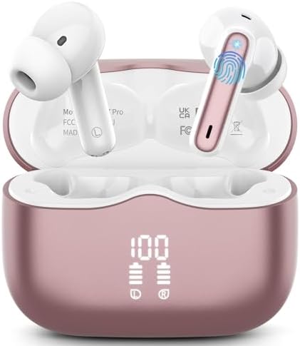 OYIB Wireless Earbuds, Bluetooth 5.3 Headphones in Ear with Stereo ...