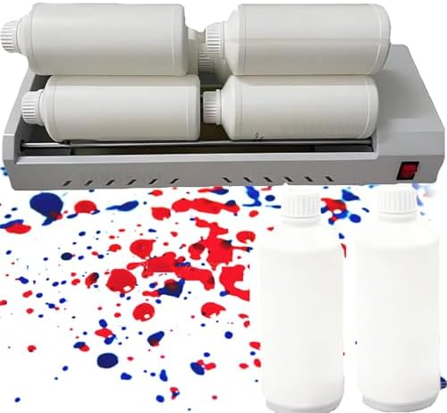 Amazon.com: UILMLIO 6W Electric Paint Shaker Machine, White Ink Rotary ...
