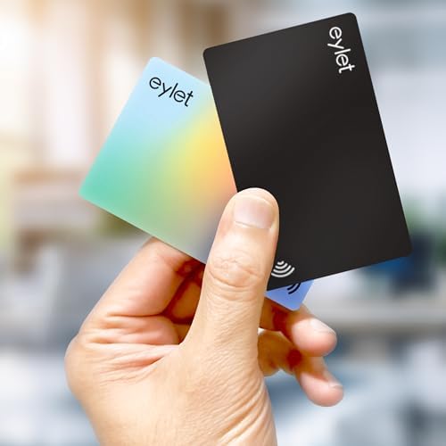 Amazon.com : Digital Business Card, No Subscription, Tap to share. 2 Pack, a Black plus a Silver ...