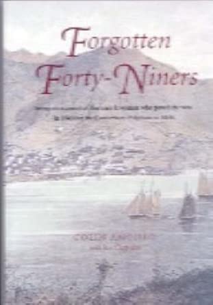 Forgotten Forty-Niners: Being an Account of the Men & Women Who Paved ...