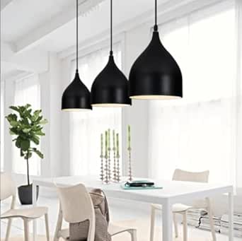 Buy SVDK 40 Watts Three Lights Linear Aluminum Hanging Pendant Ceiling ...
