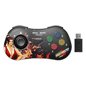 Amazon.com: 8Bitdo NEOGEO Wireless Controller for Windows, Android, and ...