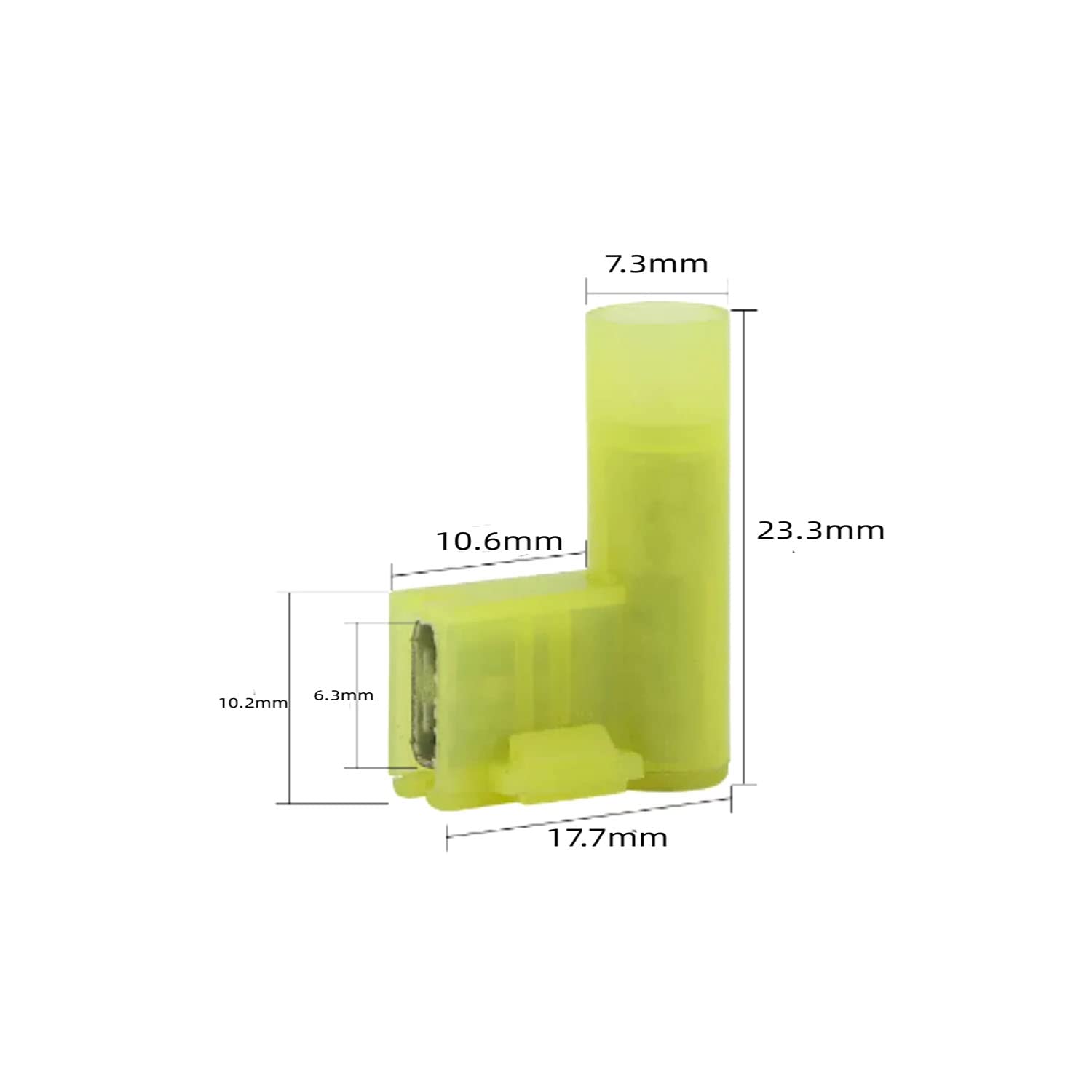 Snapklik.com : Sopepoyie 90 Degree12-10AWG Flag Shaped Right Angle ...