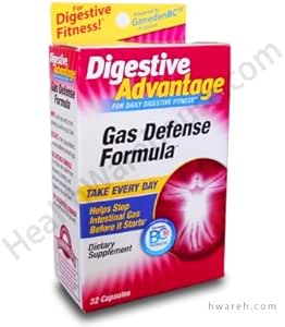 Amazon.com: Digestive Advantage Gas Defense Formula Dietary Supplement ...