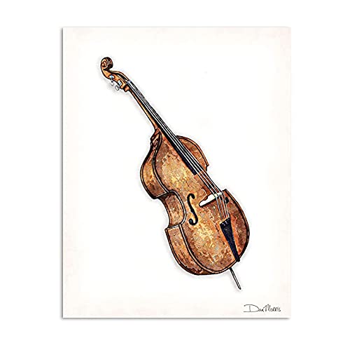 Cello Pencil Drawing