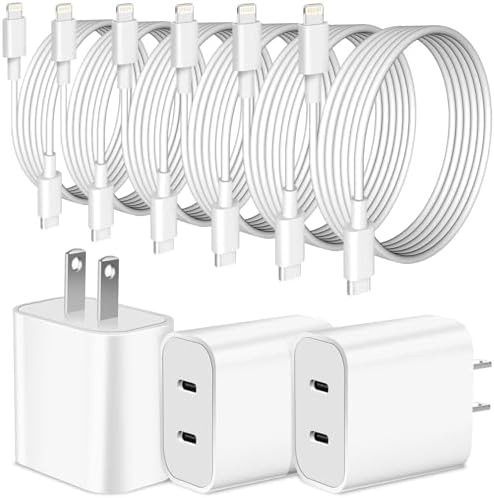 Amazon.com: Fast Charger iPhone,iPhone Charger Fast Charging Dual Port ...
