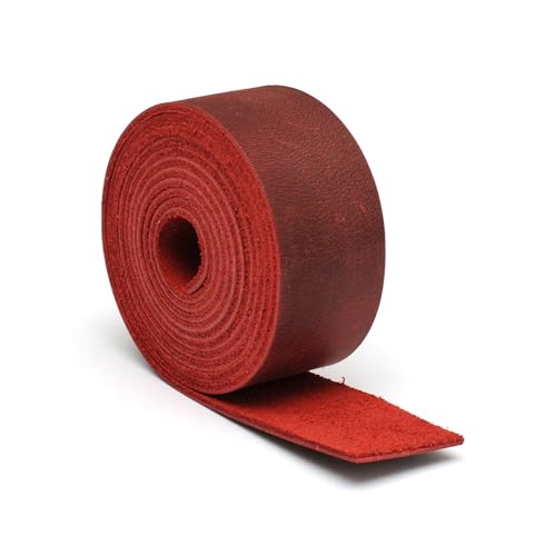 Amazon.com: MayaCraft Genuine Leather Strap, Crazy Horse Leather Strip, Handmade Leather Cord ...
