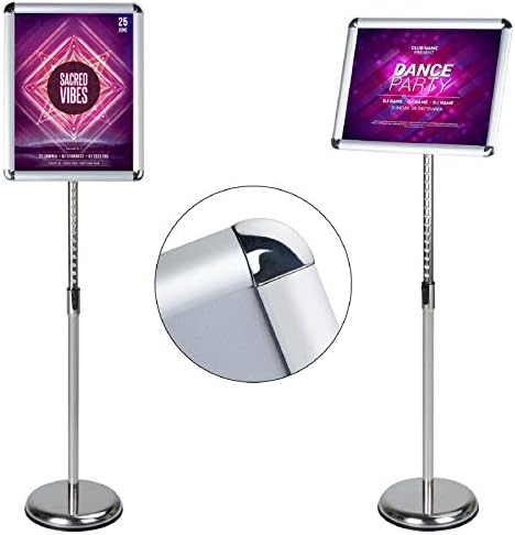 Amazon.com : STANDNEE Heavy-duty Poster Stand Holder 11"x 17" Pedestal ...