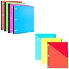 Amazon.com : INFUN 1 INCH Telescoping 3 Ring Binder - 4PCS, Portable ...