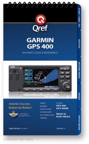 Garmin GPS 400 Qref Checklist (Qref Avionics Quick Reference) | Amazon ...