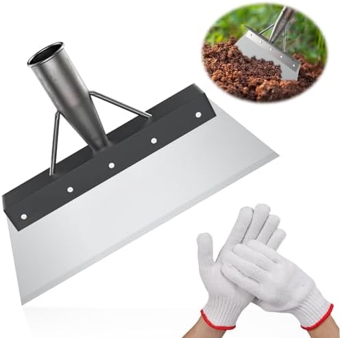 Palmcee Multi Functional Garden Shovel, Stainless Steel Garden Scraper ...