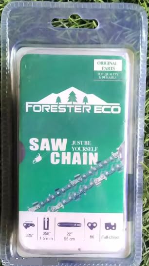 FORESTER CHAINSAW CHAIN 22 FOR CHAINSAW 22INCH 22" DURABLE HEAVY DUTY FOR WOOD CUTTING...Cut 3X ...