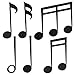 Amazon.com: Jumbo Music Note Wall Cutouts, 36 Pieces : Home & Kitchen