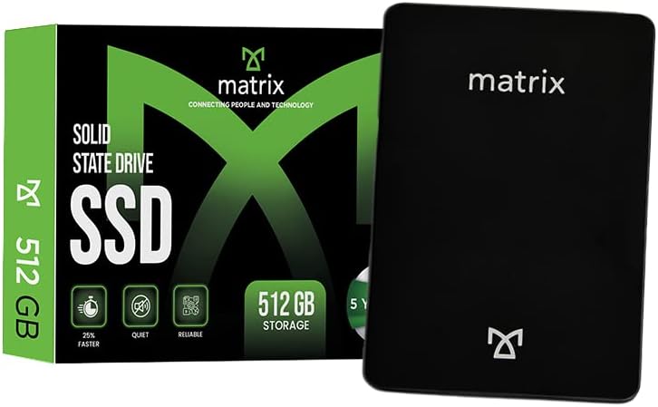 Amazon.in: Buy Matrix 512GB 3D NAND Flash SATA 6GB/s 2.5 Inches ...