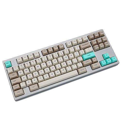 Buy Sa Profile Dye Sub Keycap Set Pbt Plastic Retro Beige for ...