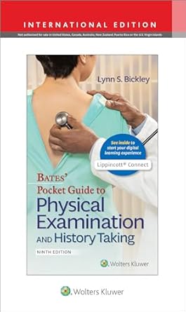 Bates' Pocket Guide to Physical Examination and History Taking 9e ...