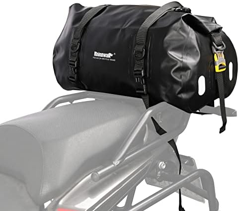 Rhinowalk Motorcycle Tail Bag 20/45/65L Waterproof Motorcycle Rear Seat ...