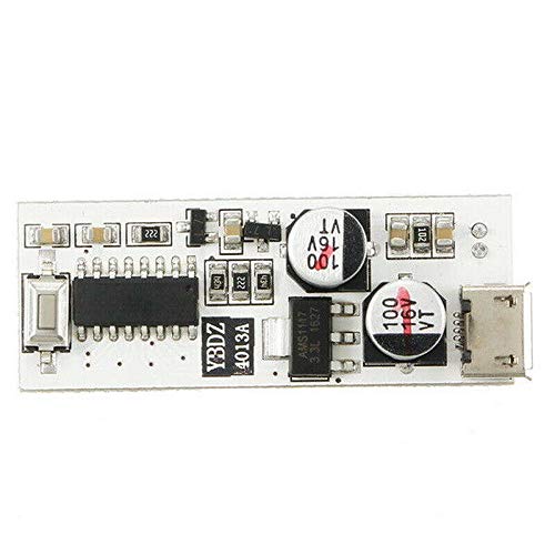 RANDWICK 2x13 USB Mini Spectrum LED Board Voice Control Sensitivity ...