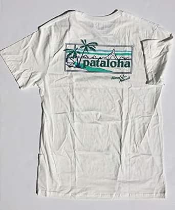 Amazon | [パタゴニア] メンズ Tシャツ ハワイ限定 ホノルル サーフィン M's Pataloha Sign LW cotton ...