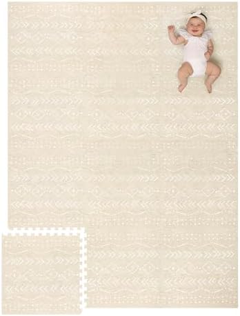Amazon.com : Lillefolk Baby Foam Play Mat - Baby Playmat | Tiles for ...