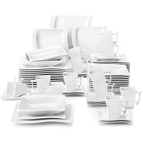 Vajillas completas Malacasa. - A gran huésped, gran plato.