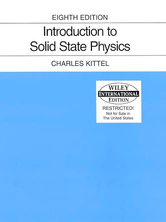 Introduction to Solid State Physics : Amazon.com.mx: Libros