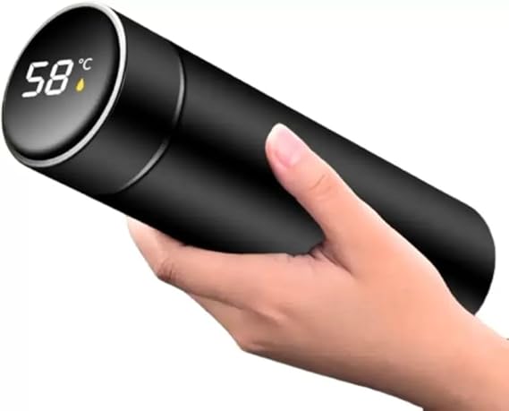 Smart Temperature Control Water Bottle, LED Display, 58°C Display ...