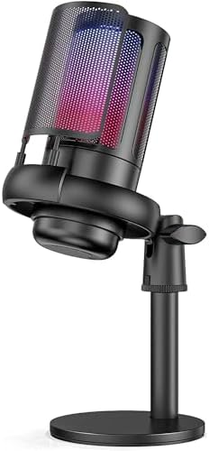 Firelex USB Microphone for Laptop Recording Gaming Mics for PC/PS5/MAC ...