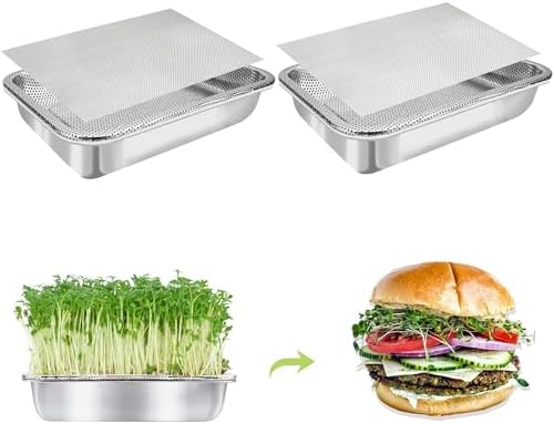 Amazon.com : FillTouch 9 Pcs Spring Stainless Steel Seed Sprouting Kit ...