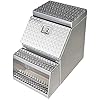 Amazon.com: Heavy Duty Aluminum Semi Truck Side Storage Saddle Step Box ...