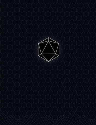 Amazon.com: RPG Hex Grid Book: Blank Hexagonal Graph Paper Journal for ...
