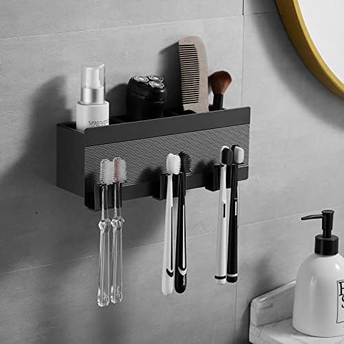 Fayaww Electric Toothbrush and Toothpaste Holder Wall Mounted ...
