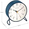 Amazon.com: Tinload 4.5" Antique Retro Analog Alarm Clock, Small Silent ...
