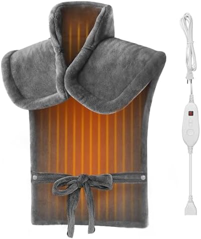 Amazon.com: BOB AND BRAD Weighted Heating Pad for Back Pain Relief, 24 ...