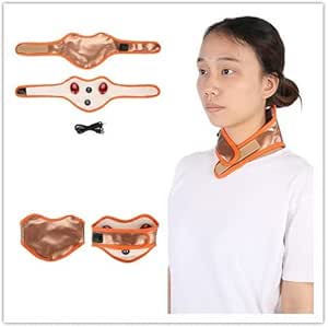 Electric Heating Cervical Belt, USB Infrared Hot Compress Magnetic ...