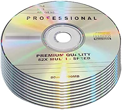 HP CD-R 700MB Premium Professional Recordable Blank Compact Disc 52x ...