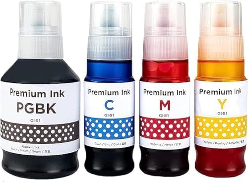 GI51 GI50 Ink Cartridges Compatible with Canon Pixma GI-51 GI-50 Ink ...