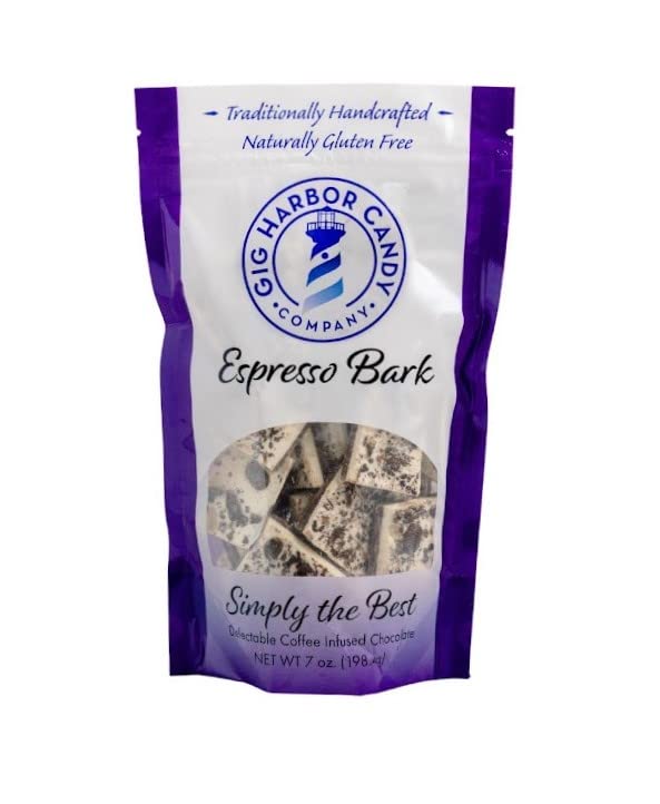 Amazon.com : Gig Harbor Candy Company Espresso Bark - 7 oz : Grocery & Gourmet Food