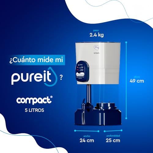 Los 10 Mejores Modelos De Purificador De Agua Pureit Compact 5 Litros
