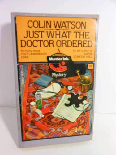 Just What the Doctor Ordered: Colin Watson: 9780440142423: Amazon.com ...
