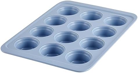 Amazon.com: Farberware Nonstick Bakeware 12-Cup Muffin Tin / Nonstick ...