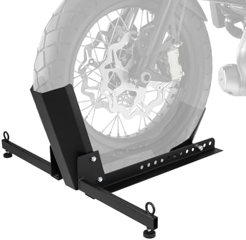 Amazon.com: Donext Motorcycle Front Tire Chock, Adjustable Motorcycle ...