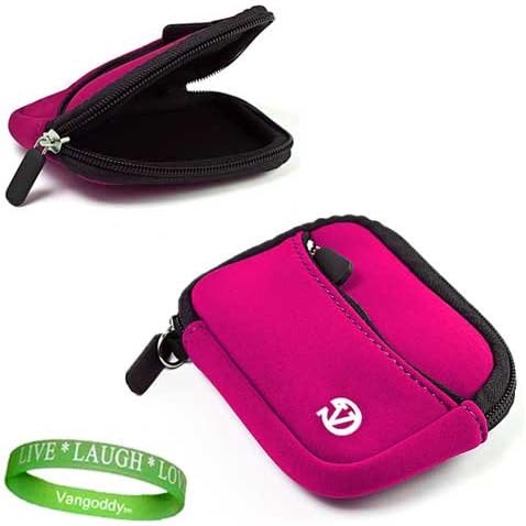 Amazon.com : Pink camera case with Unique Full access Zipper Opening ...