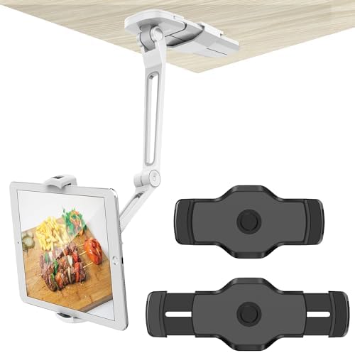 Amazon.com: AboveTEK Under Cabinet iPad Mount, 3 in 1 Highflex 360 ...